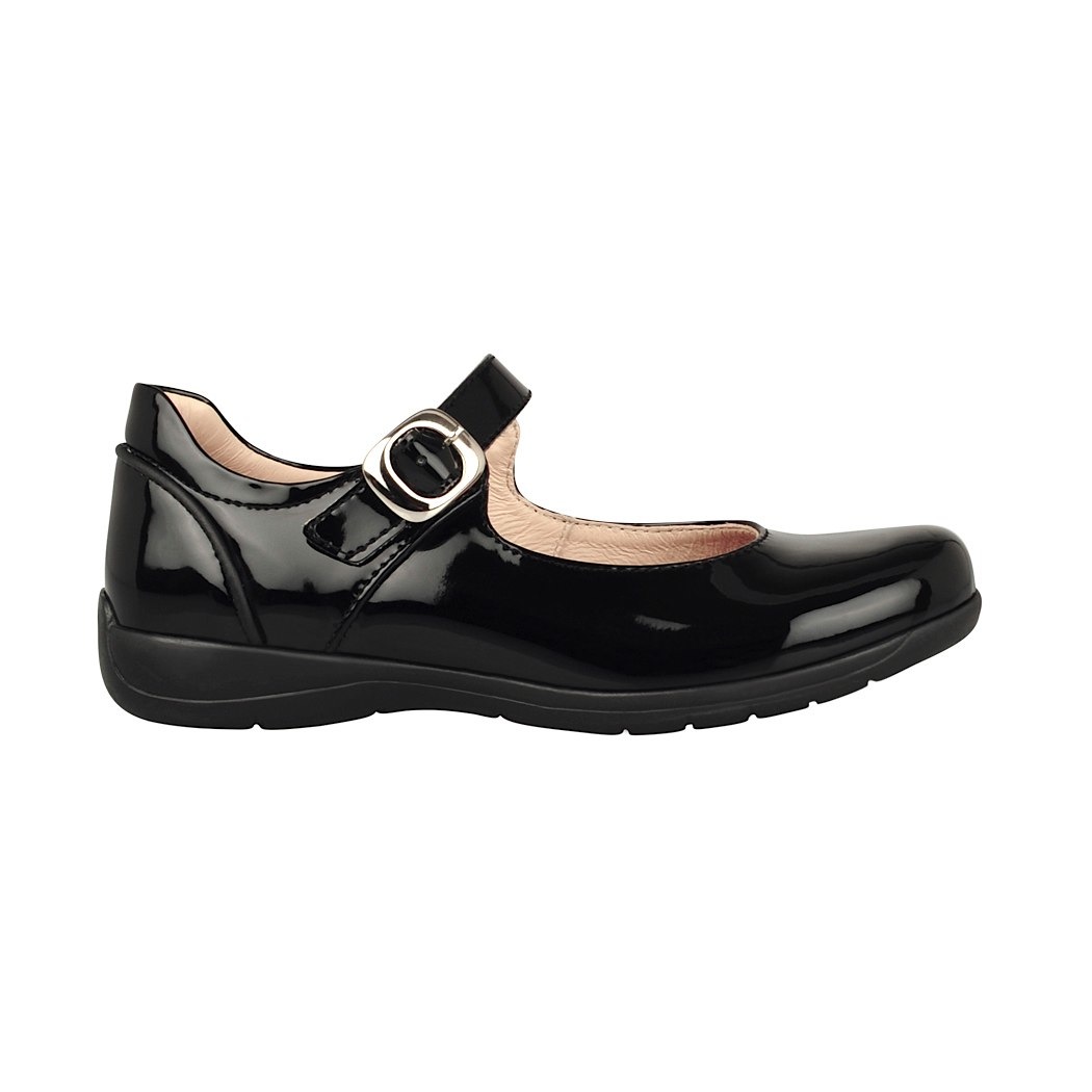 pappomania.com : Zapato escolar chabelo para niña charol negro 66903-1b