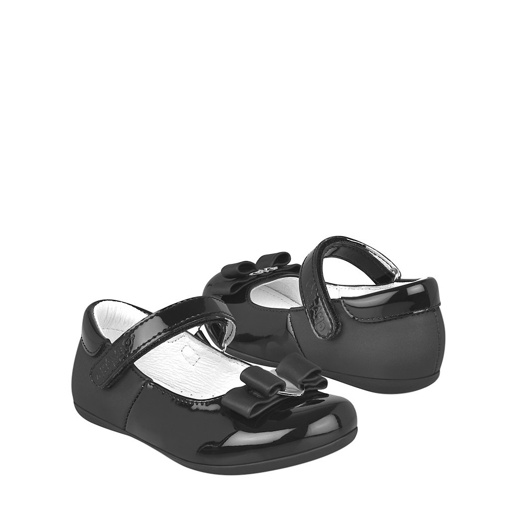 pappomania.com : Zapatos casuales para niña chabelo 75810-1-b charol negro