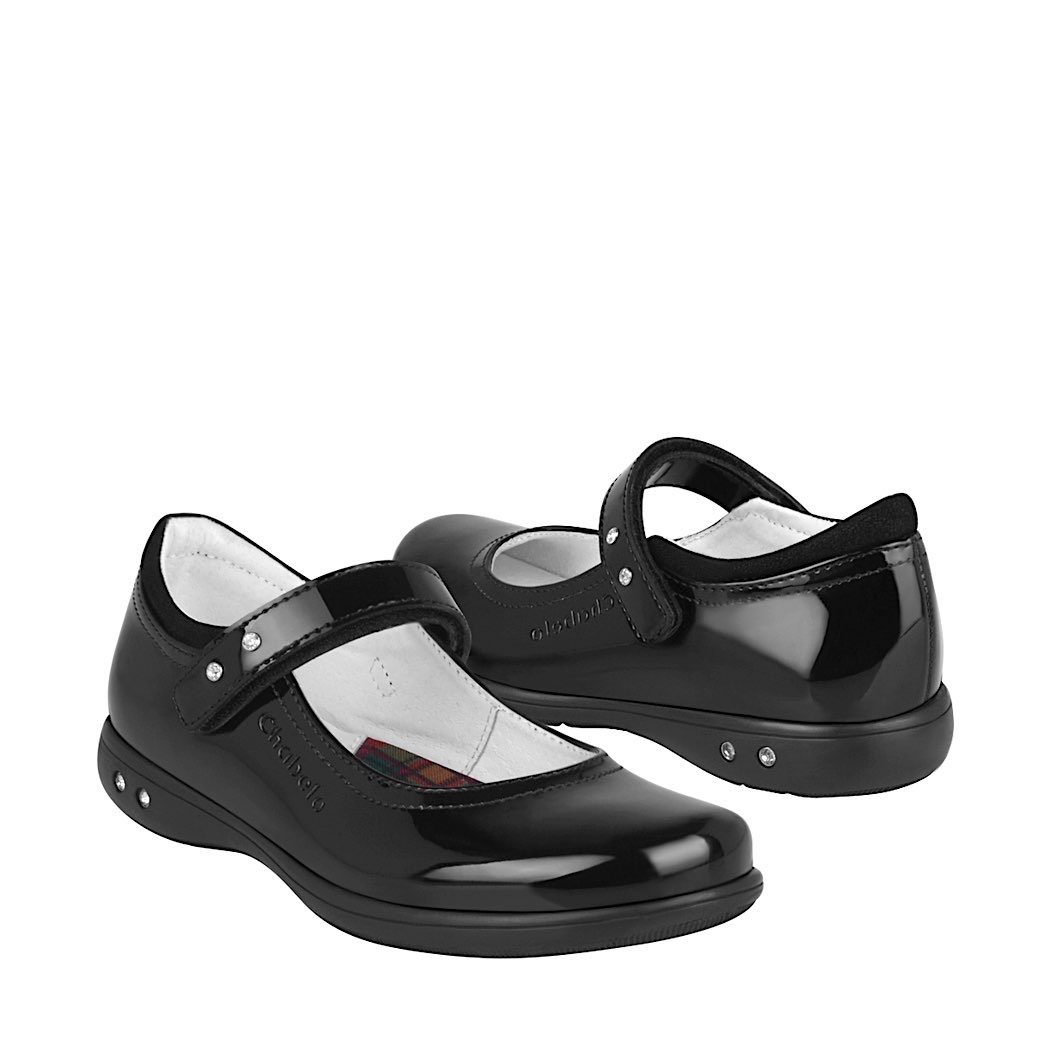 pappomania.com : Zapatos escolares niña chabelo c23-a charol negro