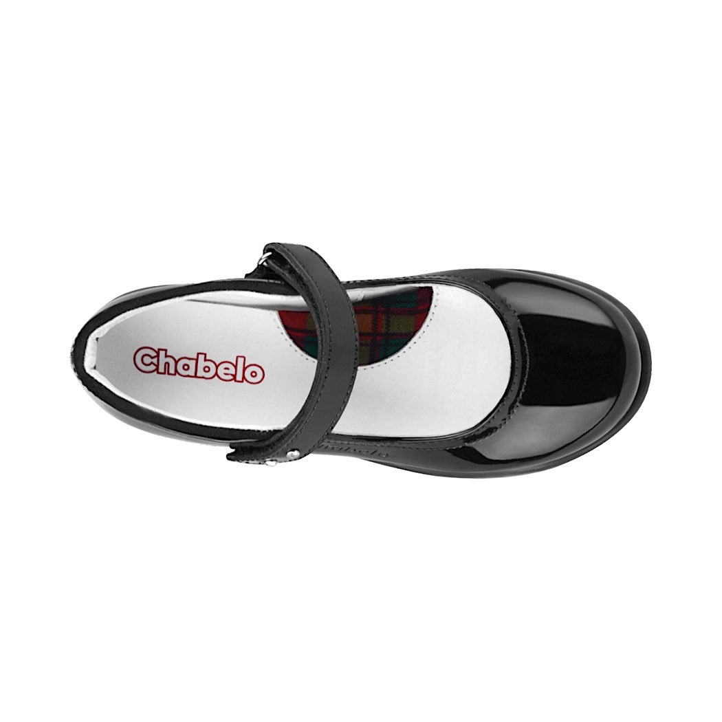 pappomania.com : Zapatos escolares niña chabelo c23-a charol negro