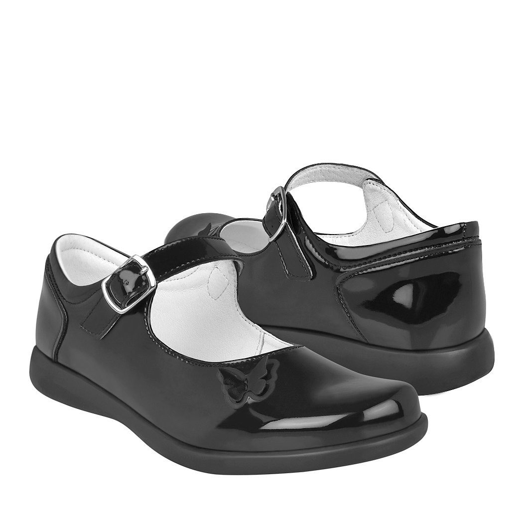pappomania.com : Zapatos escolares para niña calzado chabelo 67307-1-b negro