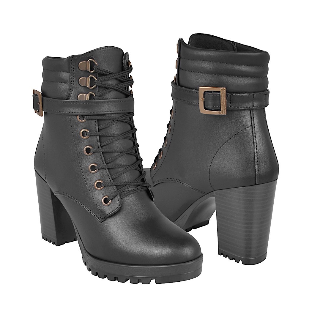 pappomania.com : Botas casuales para dama stylo 12299 negro
