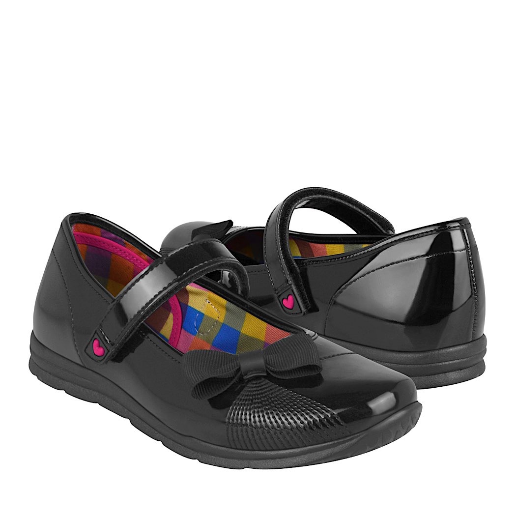 pappomania.com : Zapatos escolares niña nick & wick 5144 charol negro