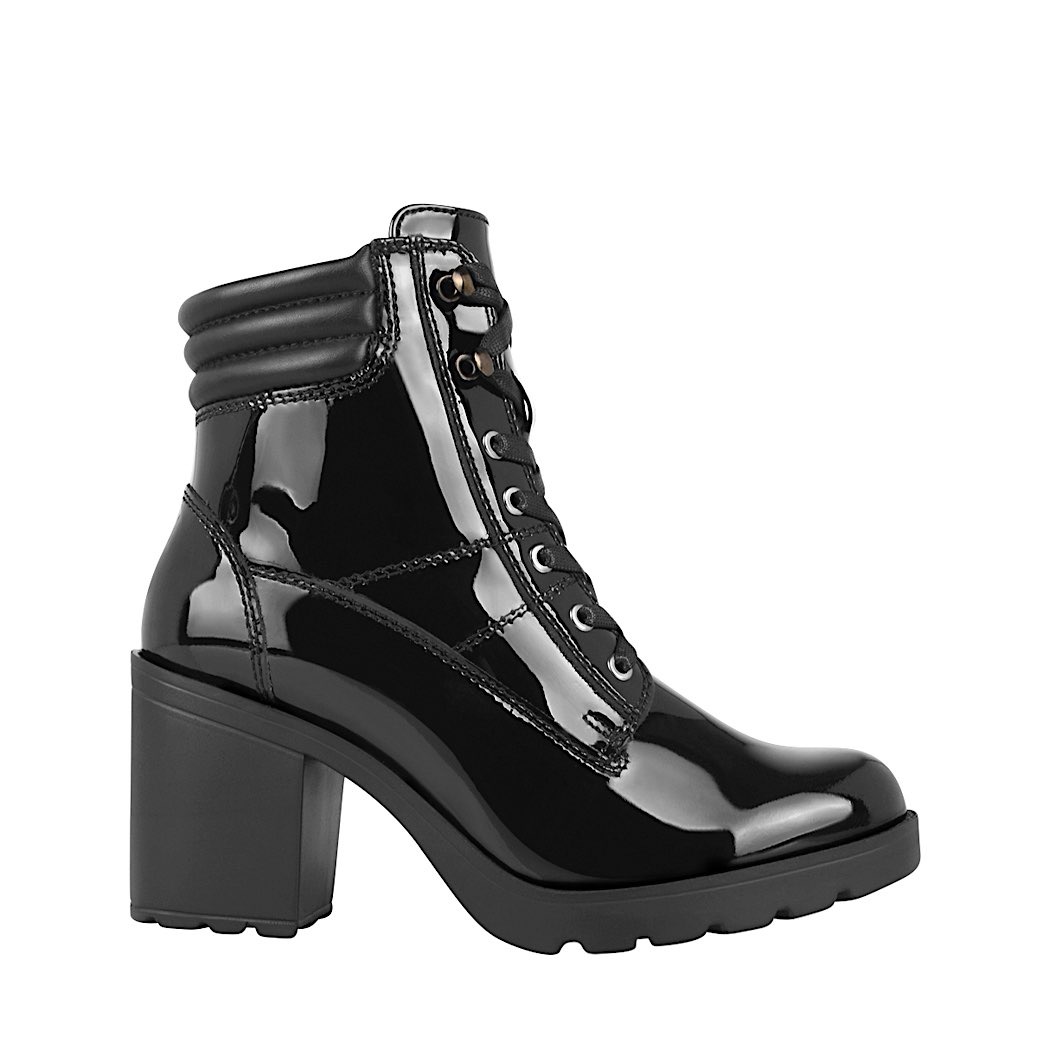 pappomania.com : Botines flexi dama 102315 charol negro