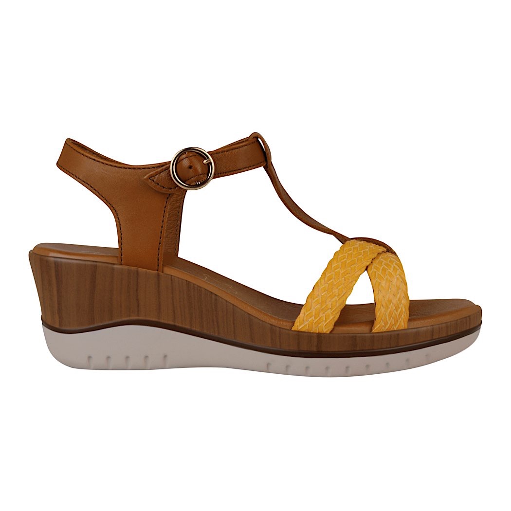 pappomania.com : Sandalias dama flexi 113307 piel café