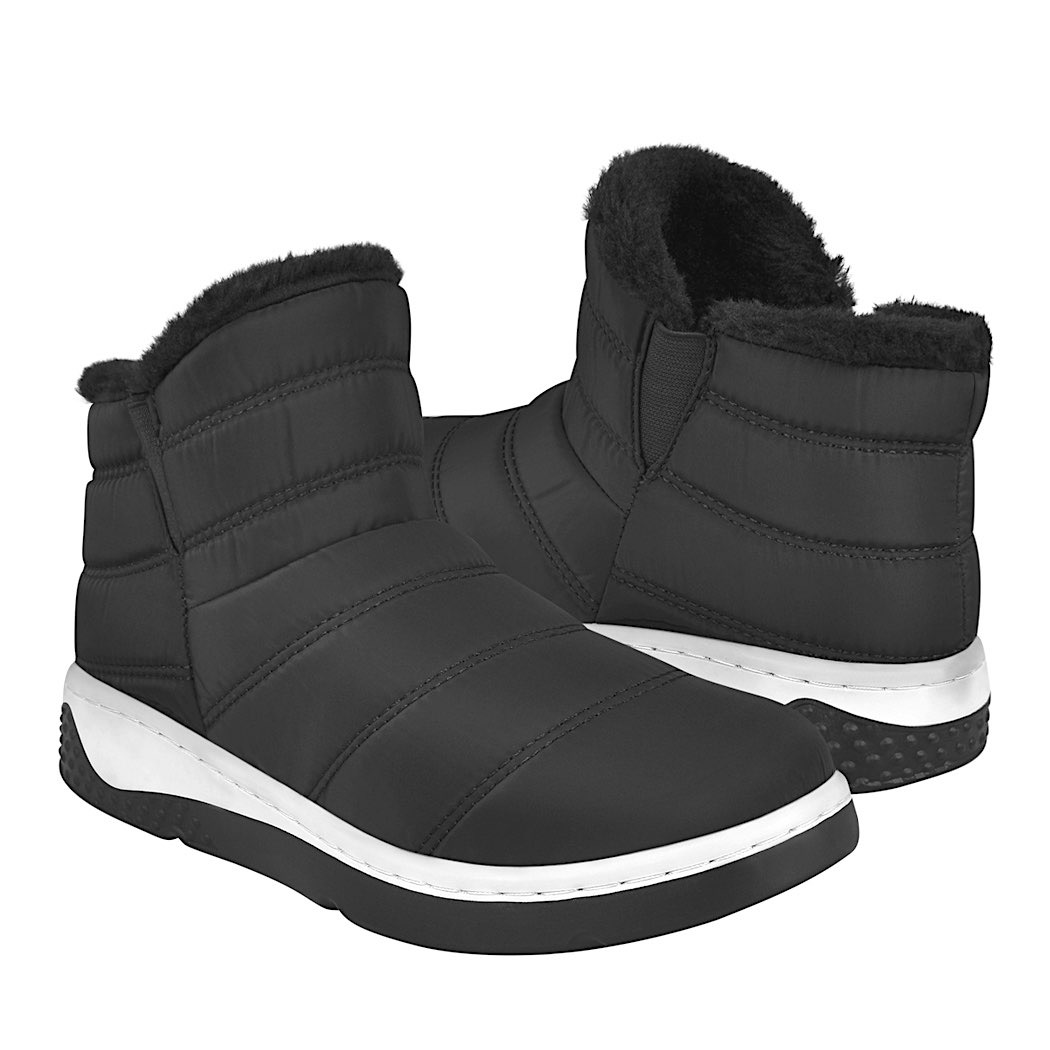 pappomania.com : Botines de invierno para dama furor 18064 textil negro