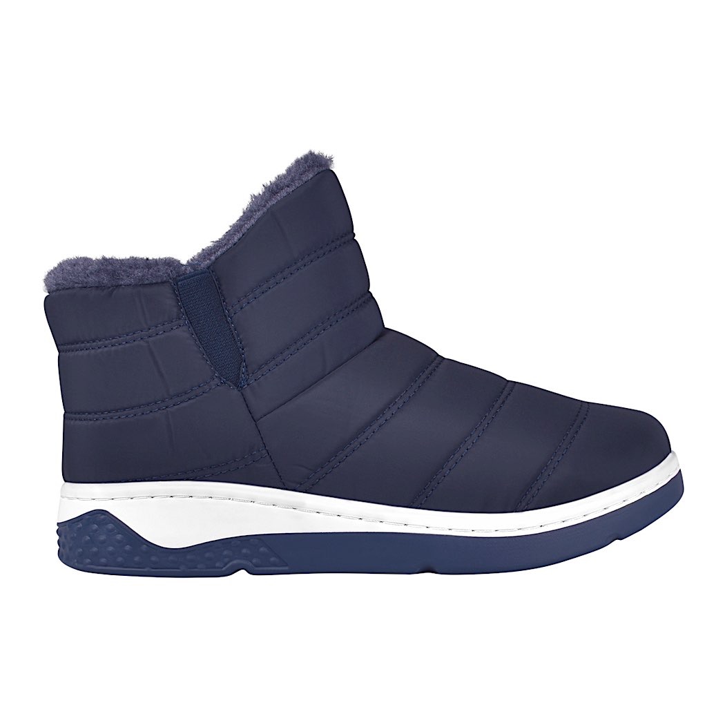 pappomania.com : Botines de invierno para dama furor 18066 textil azul