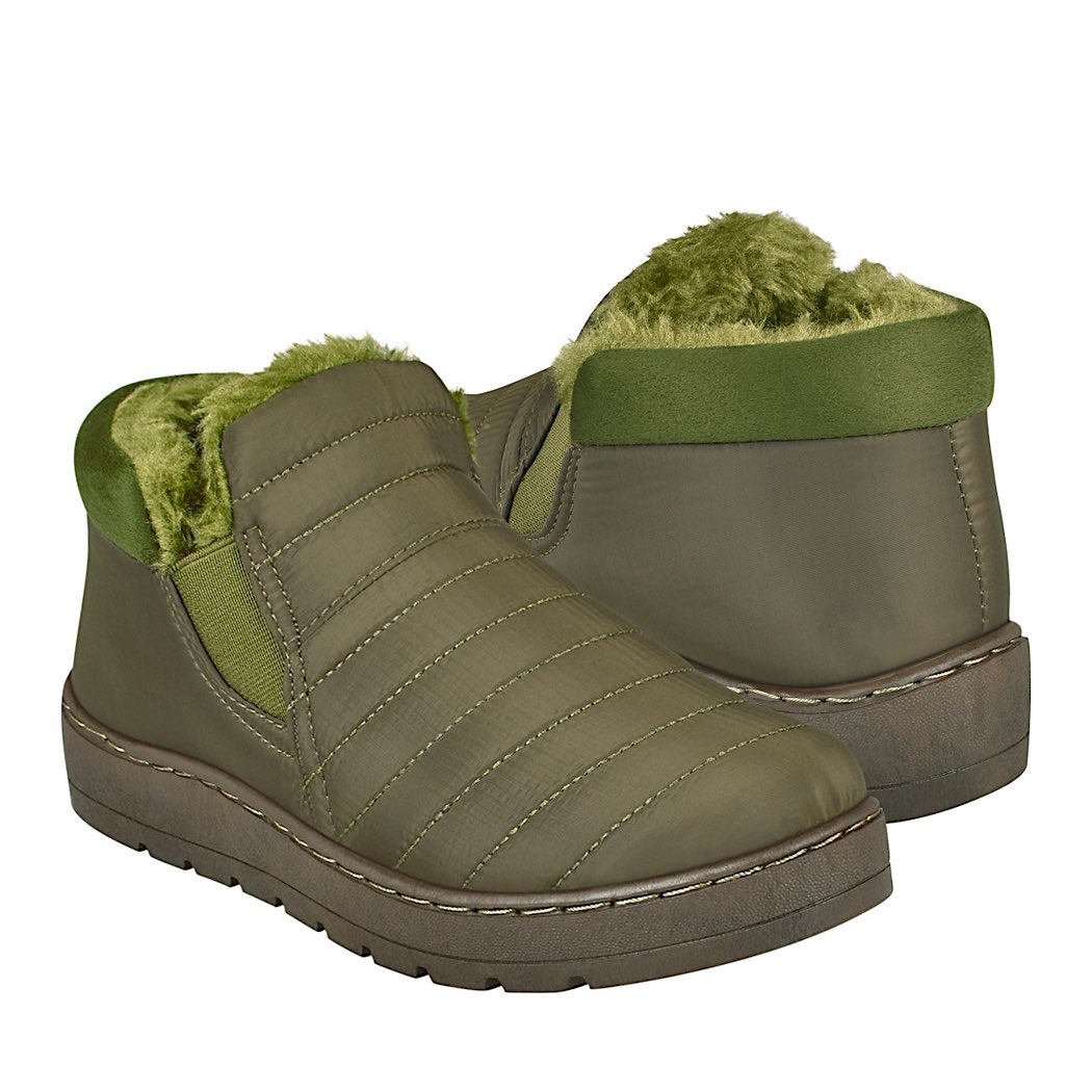 pappomania.com : Botines de invierno para dama furor 16392 verde