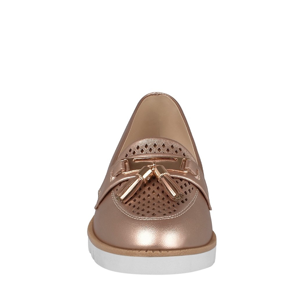 pappomania.com : Zapatos casuales para dama stylo 3036 oro rosado
