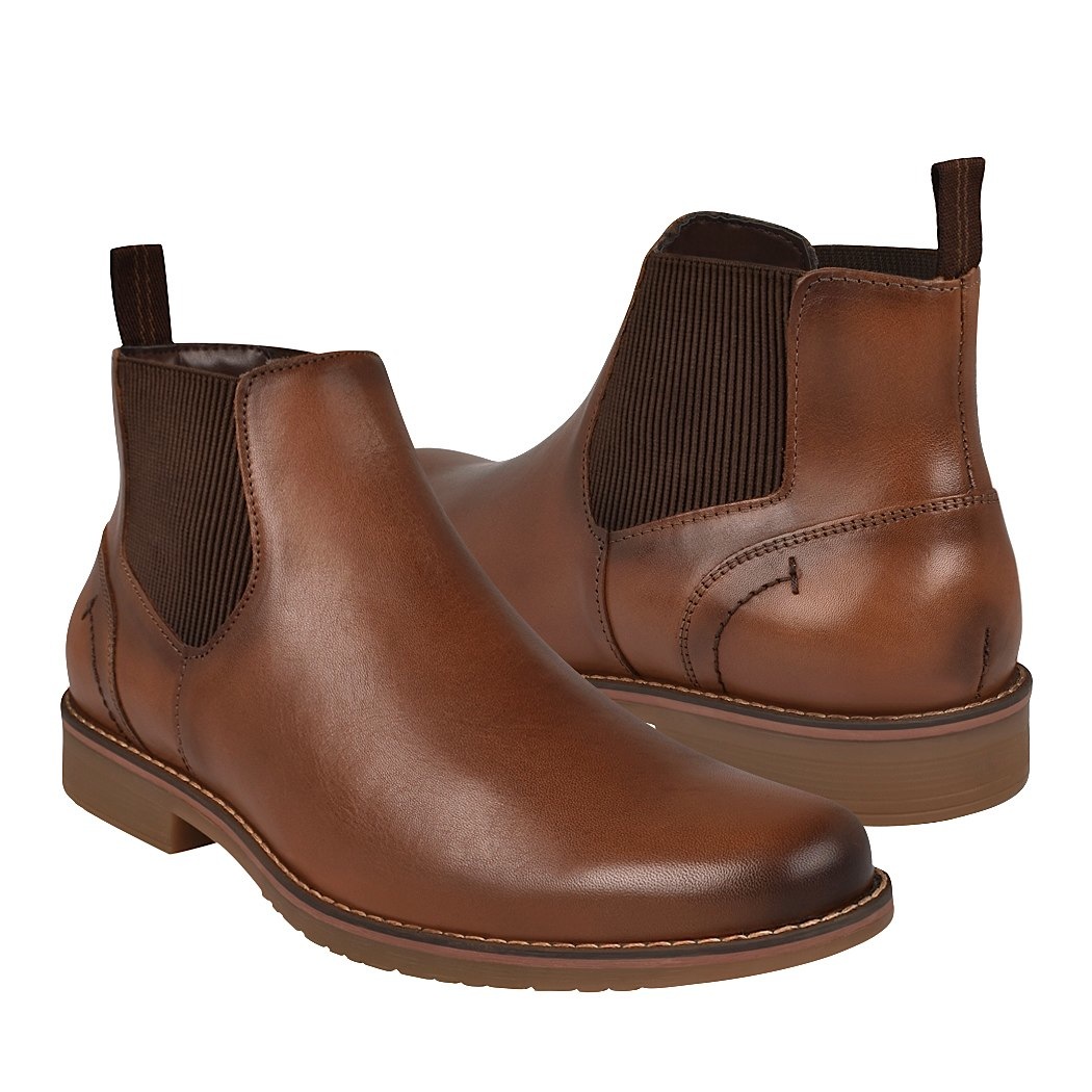 pappomania.com : Botines de vestir para caballero flexi 92409 café