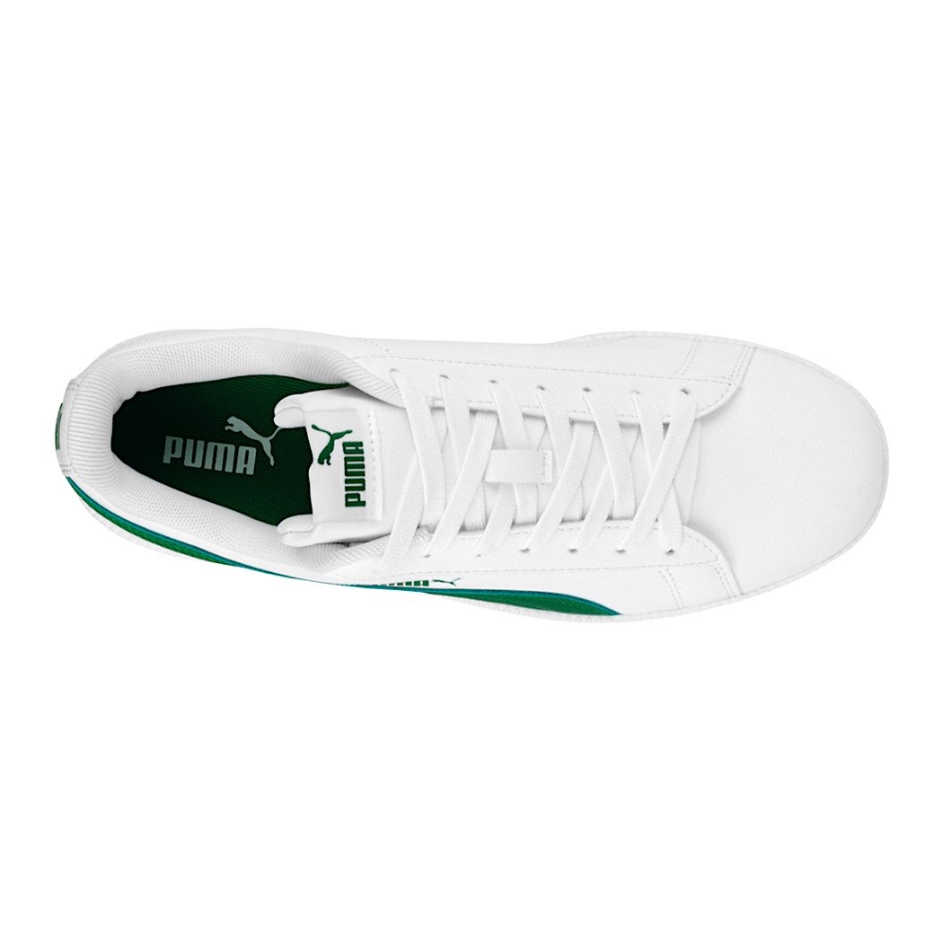pappomania.com : Tenis joven puma up 37260535 simipiel blanco