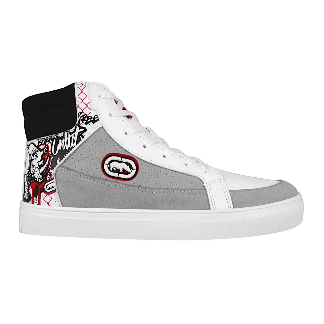 pappomania.com : Tenis casuales caballero ecko unltd 27 simipiel blanco